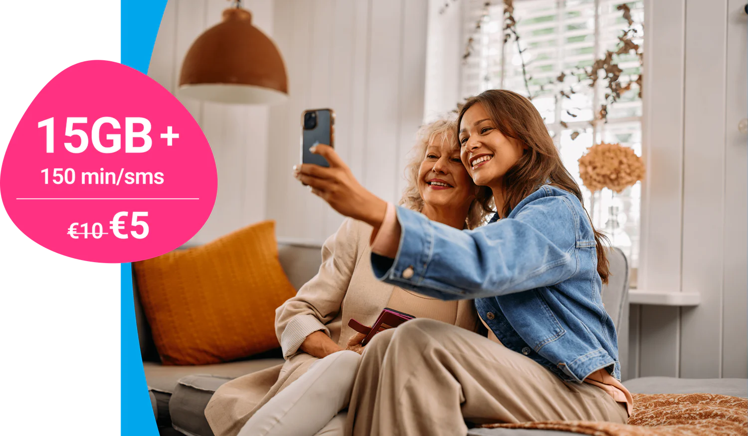 Sim Only | From €2,- p/m | Lebara